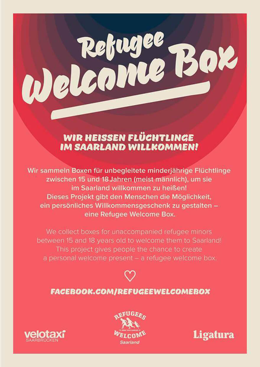 Refugees Welcome Box am DFG: Was ist das überhaupt? - Camäléon
