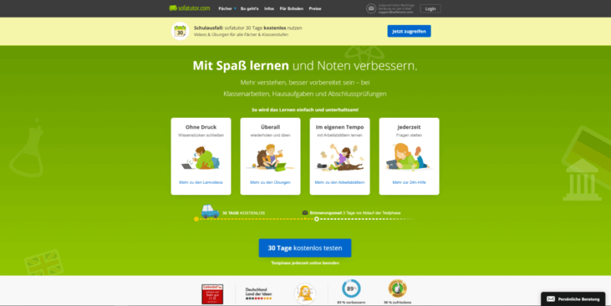 Sofatutor, CNED...- Welche Lernhilfen helfen wirklich? - Camäléon